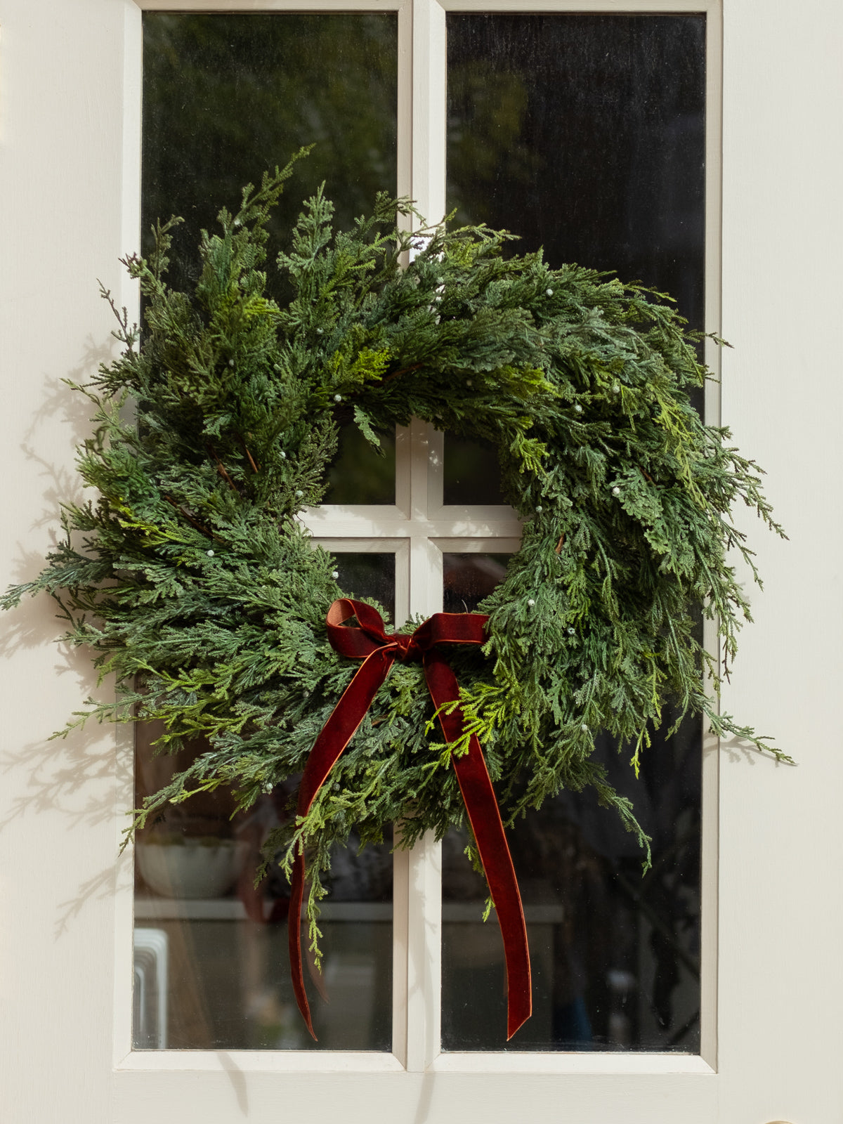 Juniper Luxury Artificial Wreath – Hudson Home