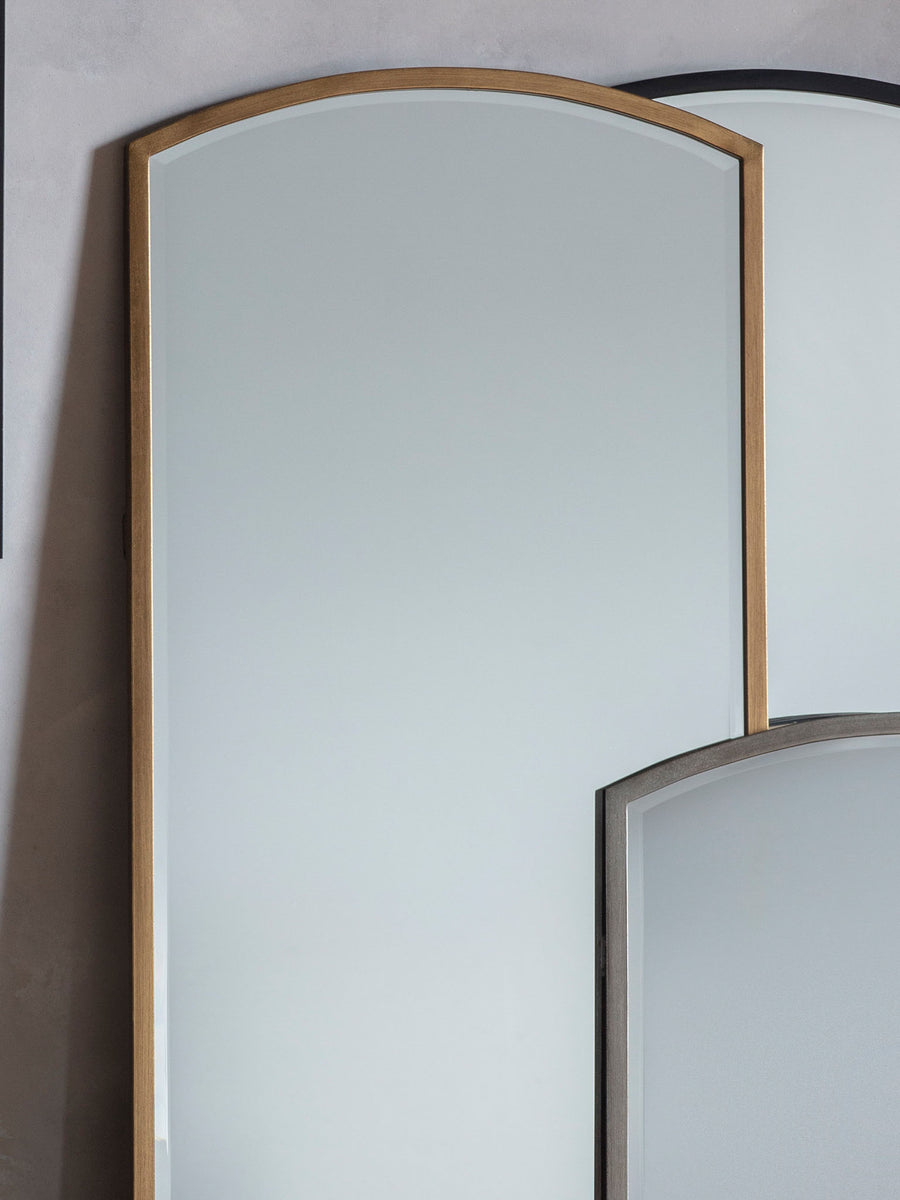 Rowan Mirror Tall - Antique Gold I Hudson Home
