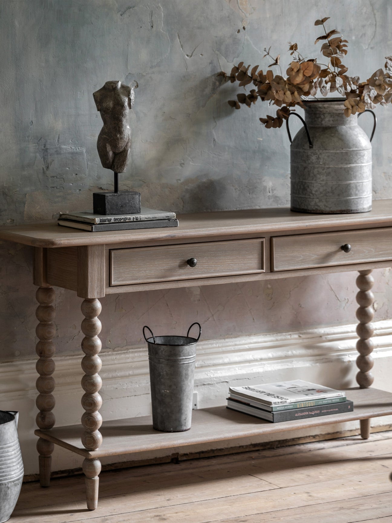 Amelia 2 Drawer Console Table | Hudson Home