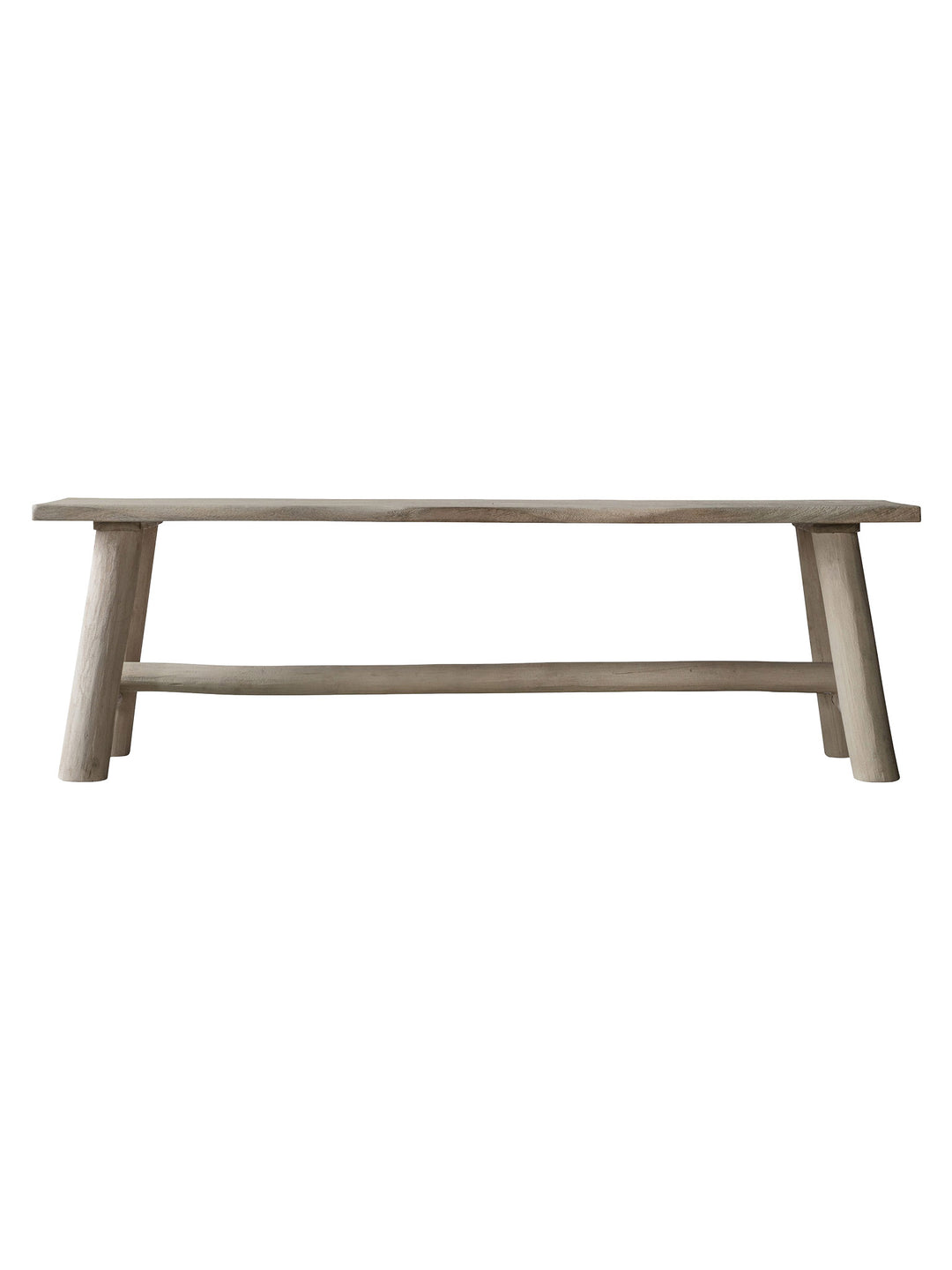 Abrama Bench Large - Natural | Hudson Home